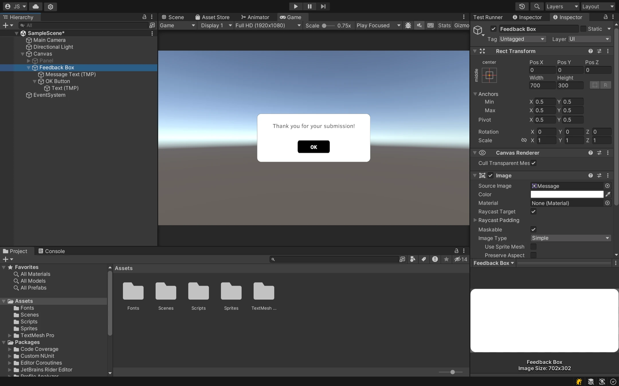 BetaHub: Implementing a Bug Report Form in Unity